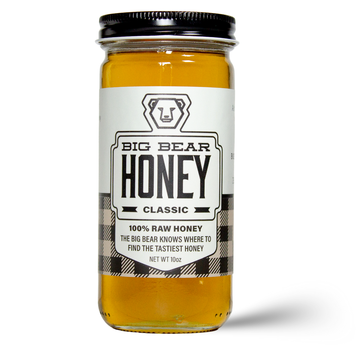 Classic Raw Honey- 10oz– Bigbearhoney.com